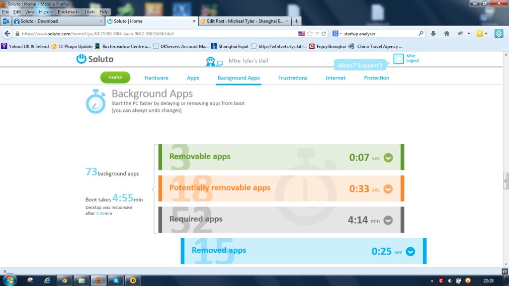 Startup Analyser - Improve your boot times - technology