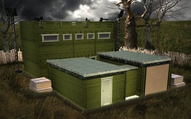 UK company creates Zombie-Proof shed - zombie apocalypse