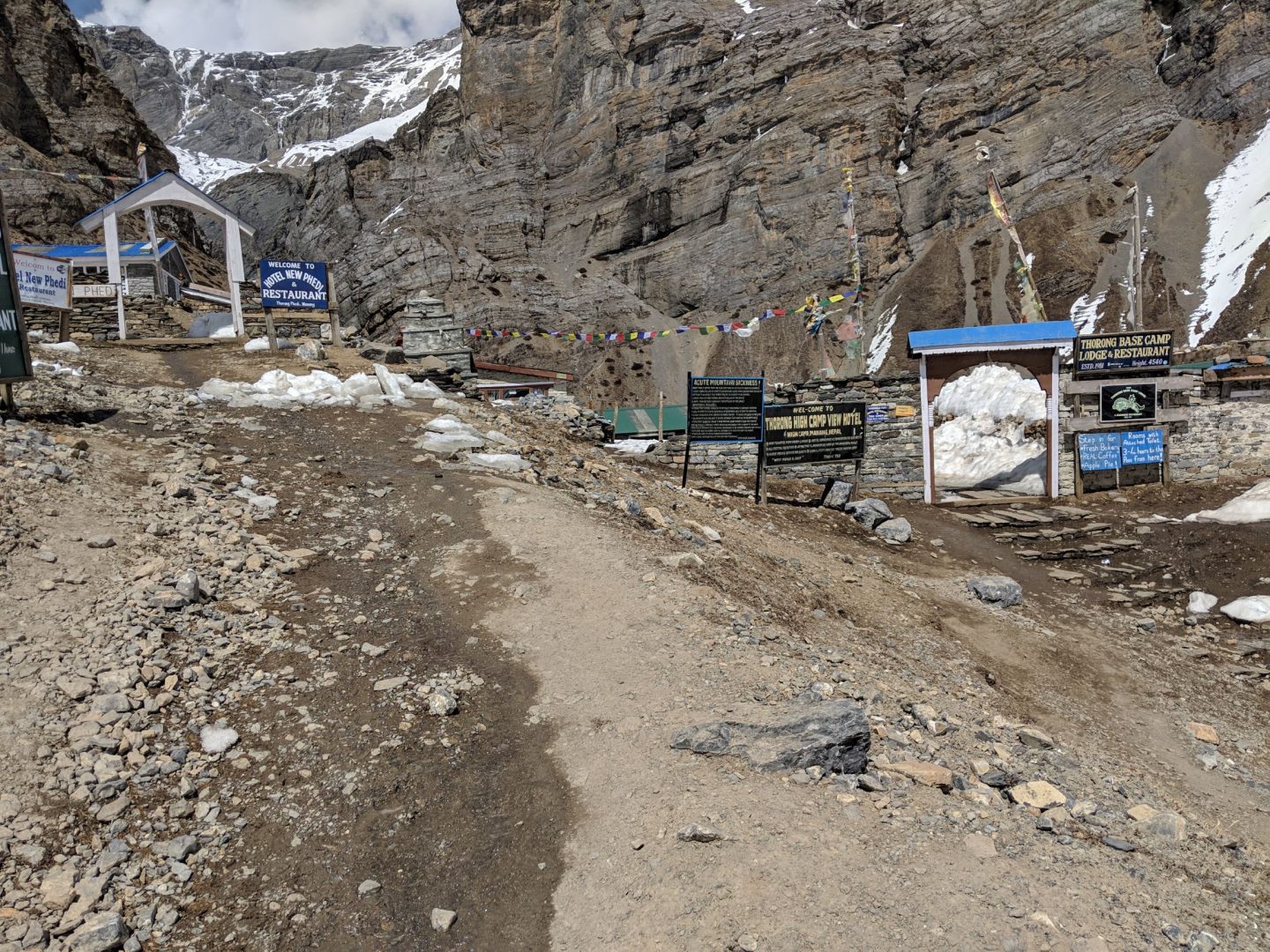 Day 31: Manang to Thalong La Phedi - annapurna circuit trek