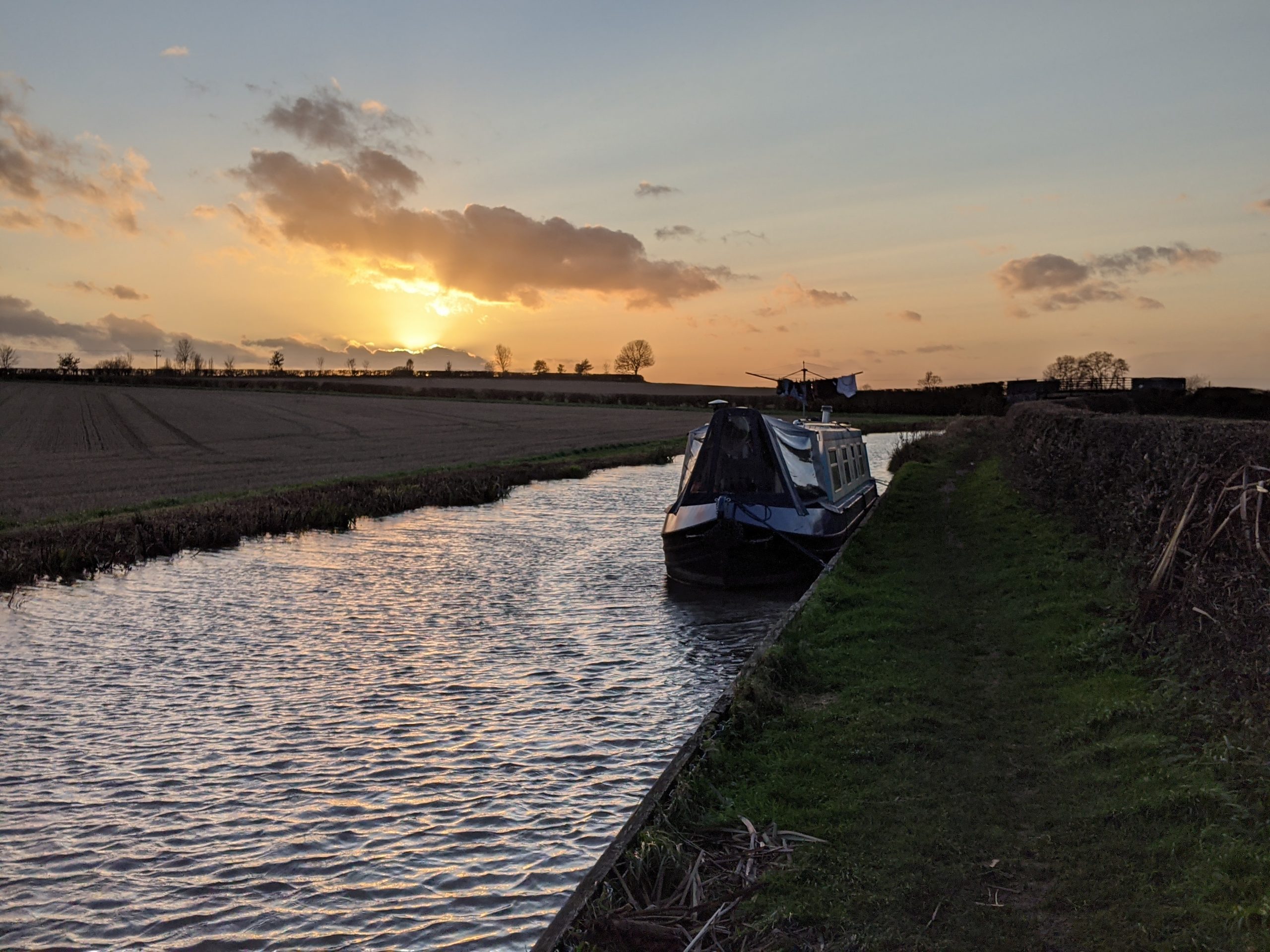 Stoke Golding -> Dadlington in-the-fields - Narrowboat Ashby Canal, Hinckley