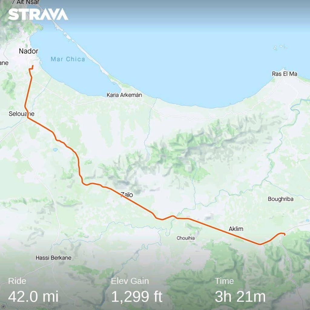 Berkane to Nardor - travel Morocco